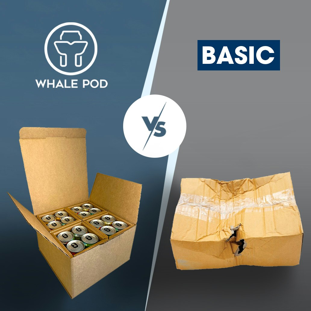 The difference in Whale Pods vs standard boxes? Tons. – Whale Pod Shipper