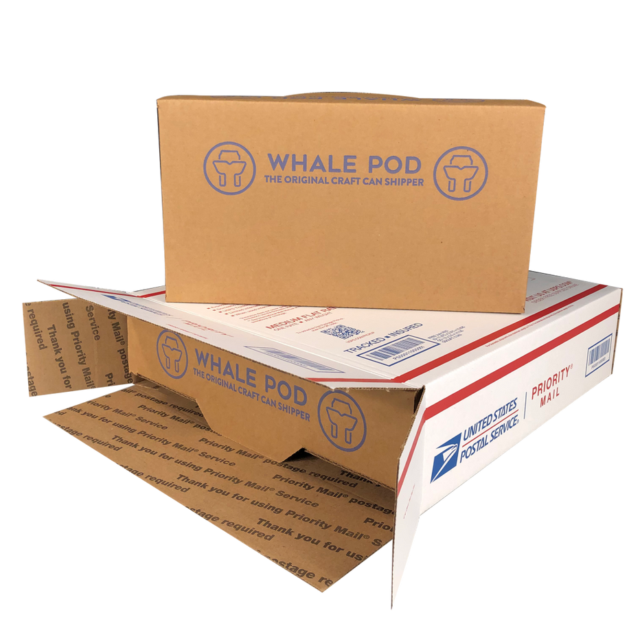 USPS Flat Rate Pods – Whale Pod Shipper