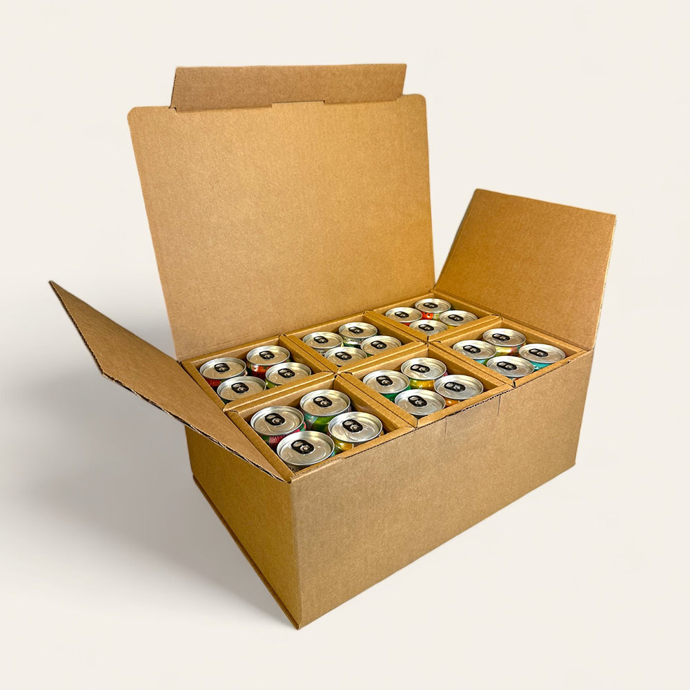 24-Pack Slim Can Shipping Box – Whale Pod Shipper