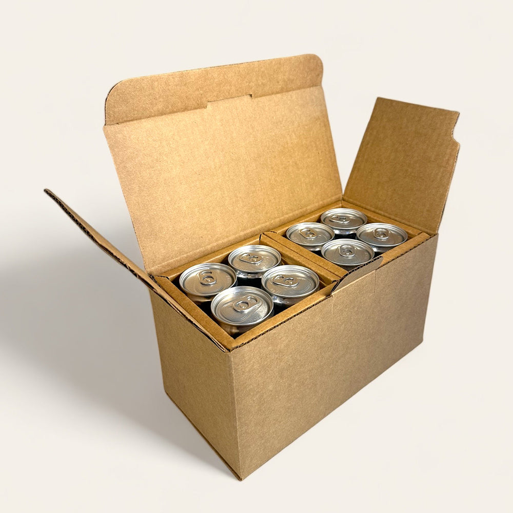 8-Pack Slim Can Shipping Box – Whale Pod Shipper