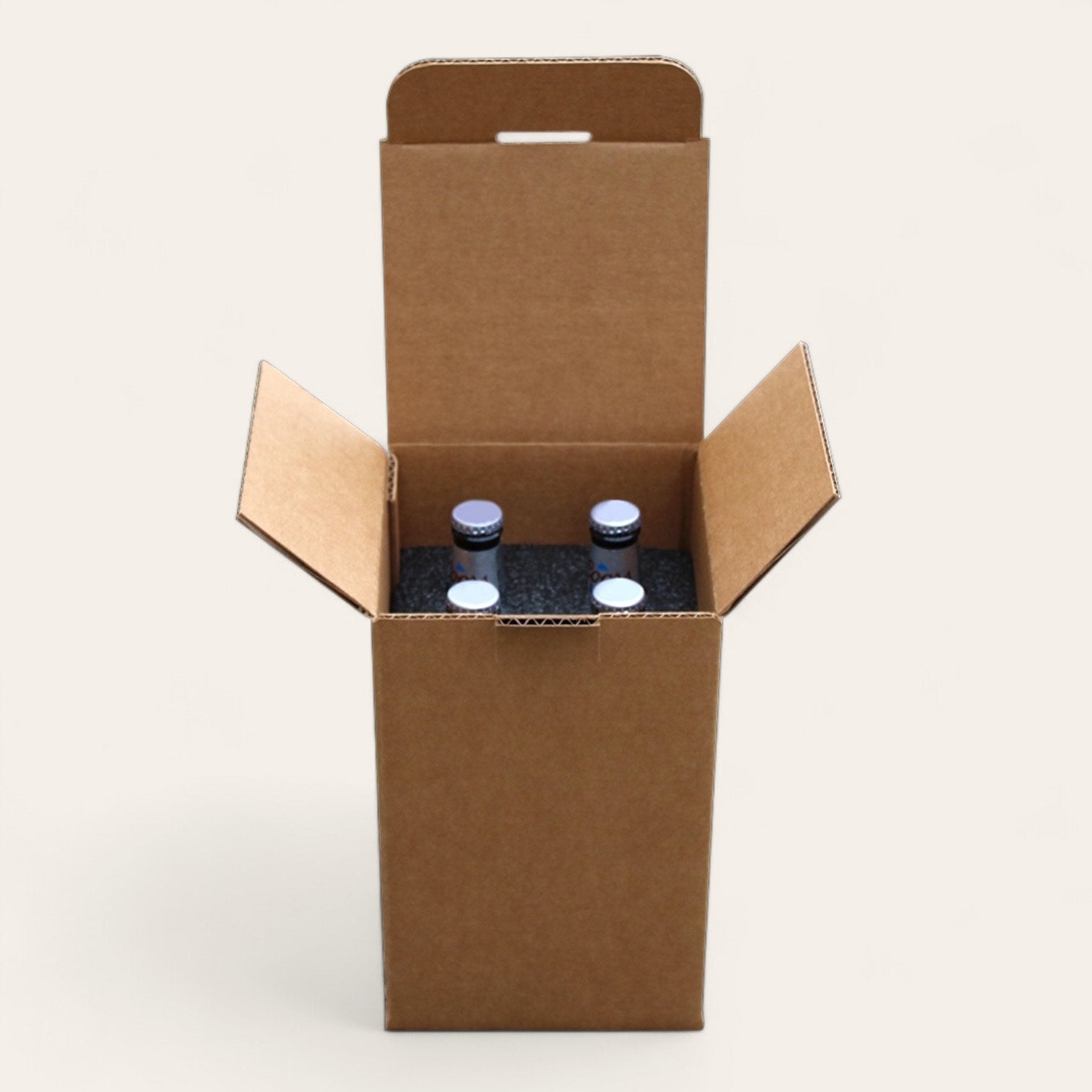 4 Pack Bottle Shipping Box – Whale Pod Shipper