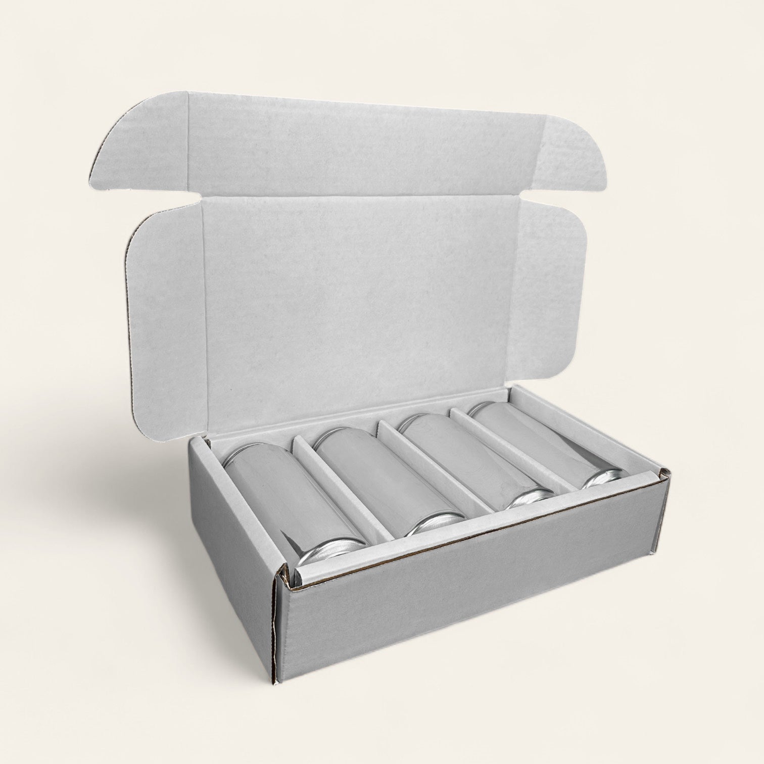 Shipping Boxes For 4 16oz Beverage Cans – Whale Pod Shipper