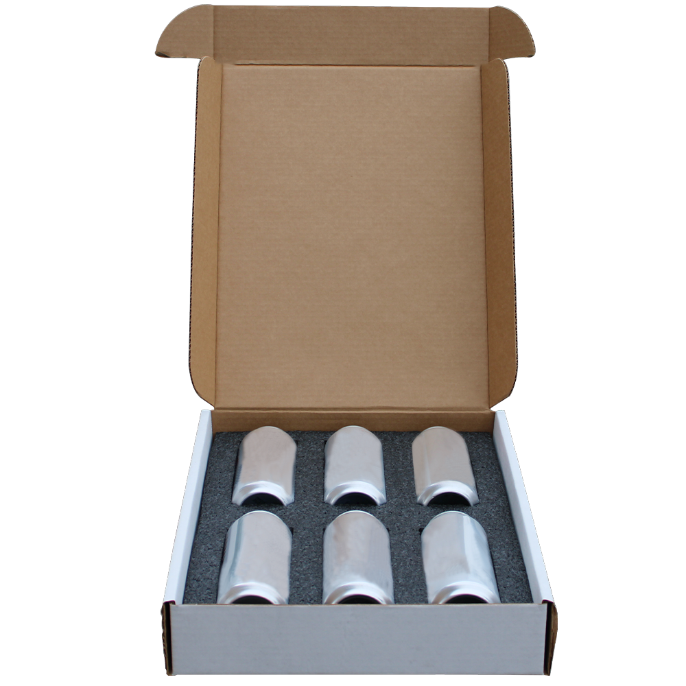 6 Pack Shipping Box For Beer, CBD Seltzer, Cider Cans – Whale Pod Shipper