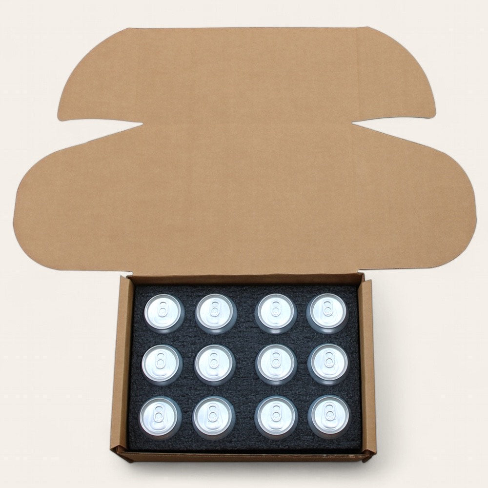 12 Pack Premium Beverage Shipper Box for Cans – Whale Pod Shipper