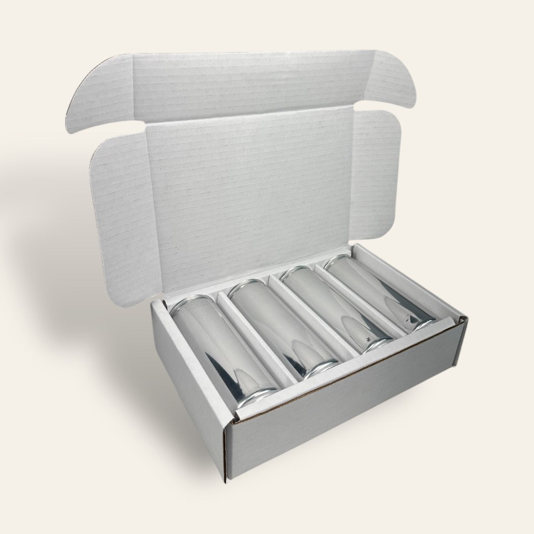 Shipping Boxes For 4 Sleek 12oz Cans – Whale Pod Shipper