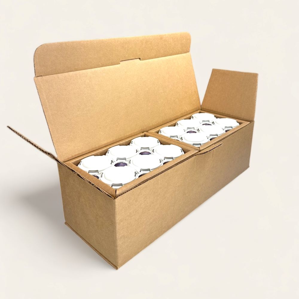 12-Pack 7.5oz 8oz Sleek Can Shipping Box – Whale Pod Shipper