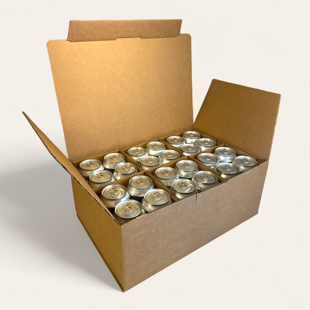 24 Pack Eco Friendly Beverage Shipping Box – Whale Pod Shipper