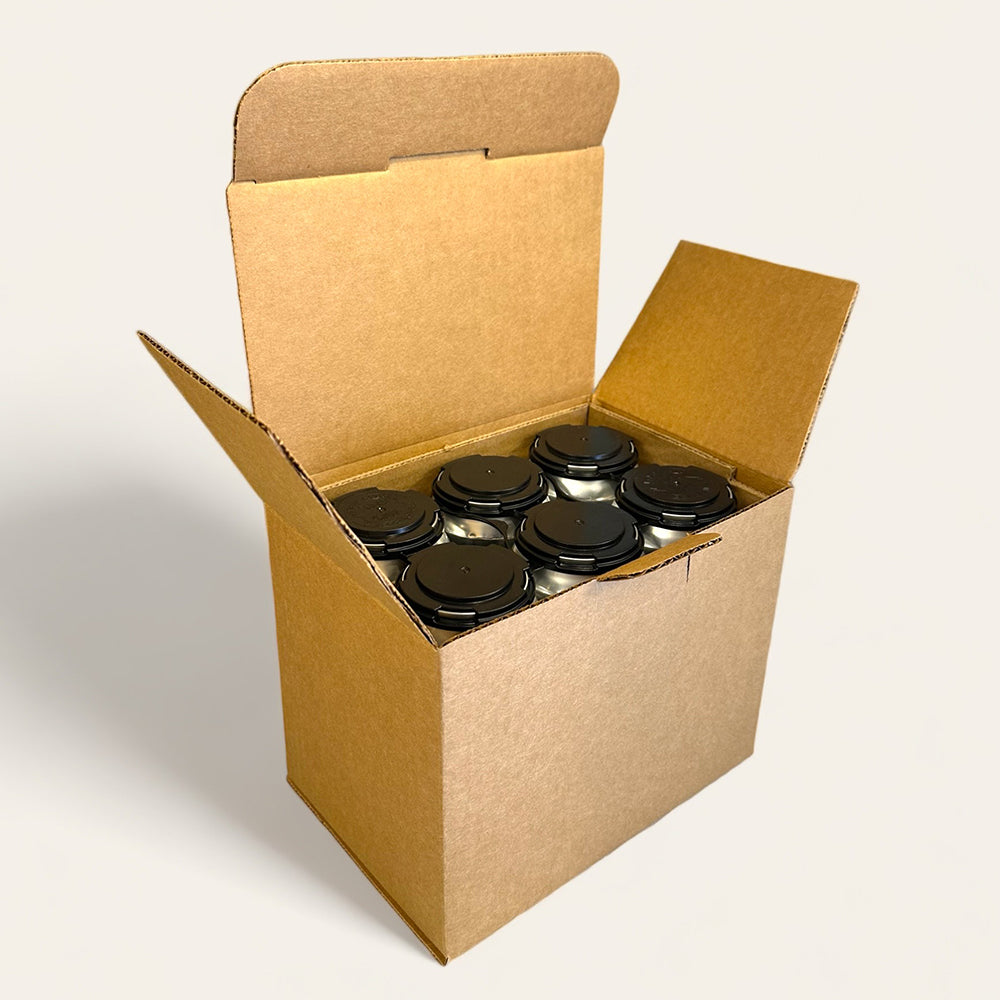 6 Pack Eco Friendly Beverage Shipping Box – Whale Pod Shipper
