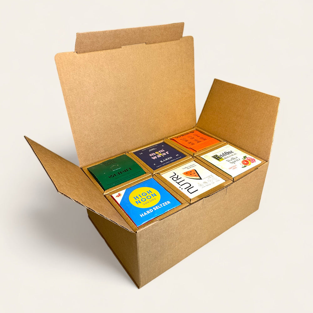 24-Pack Slim Can Shipping Box – Whale Pod Shipper