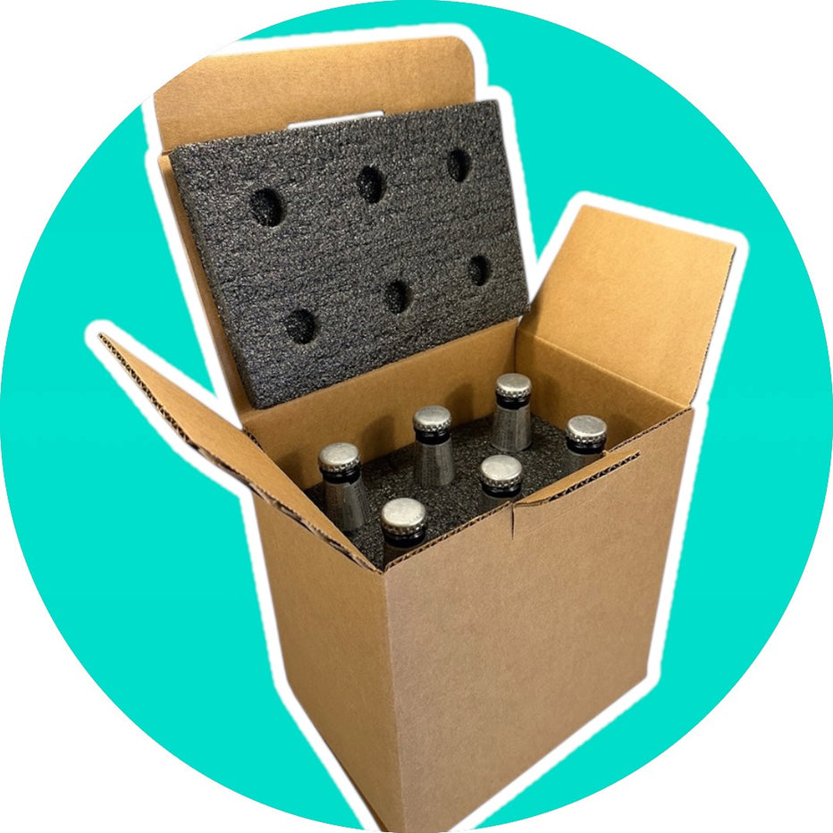 12 Pack Premium Beverage Shipper Box for Cans – Whale Pod Shipper
