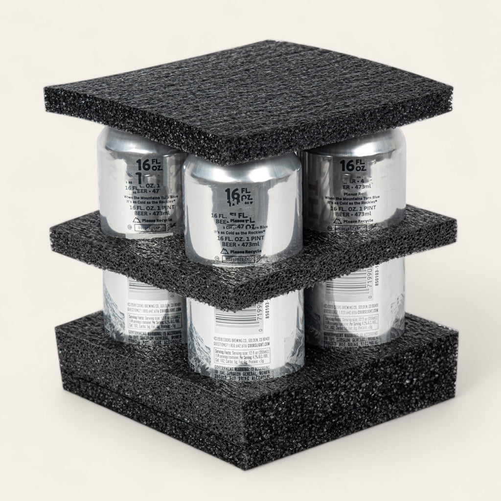 4 Pack Premium Shipping Box for Beer and Beverages – Whale Pod Shipper