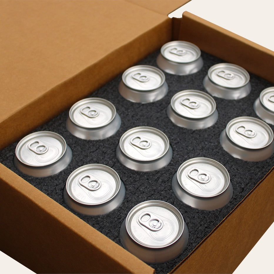 12 Pack Premium Beverage Shipper Box for Cans – Whale Pod Shipper