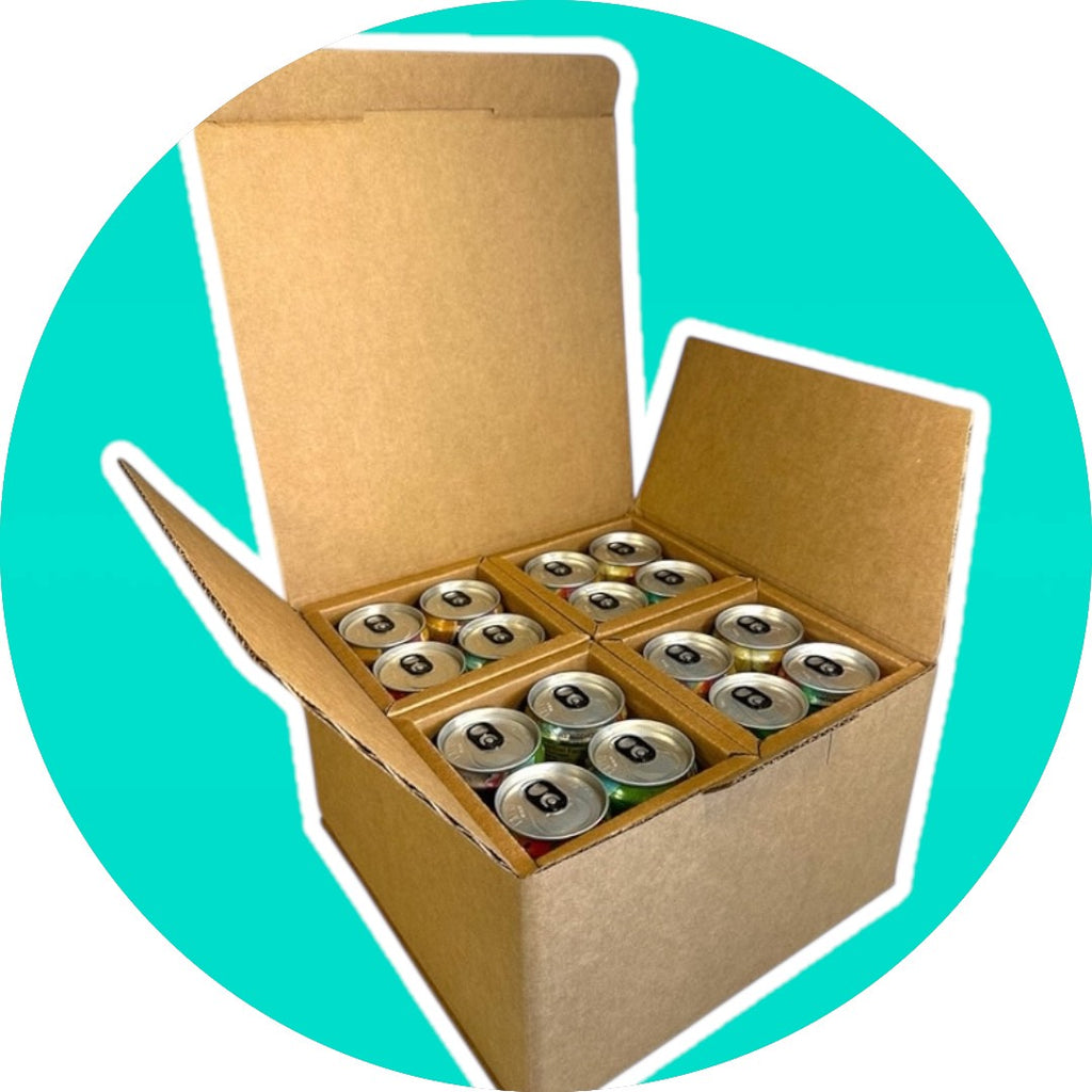 12 Pack Premium Beverage Shipper Box for Cans – Whale Pod Shipper