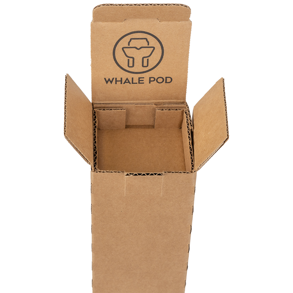 500mL 750mL 4 Bottle Shipping Box – Whale Pod Shipper
